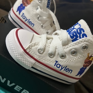 Cars Converse Boys Shoes Lightning Mcqueen Toddler Sizes | Etsy
