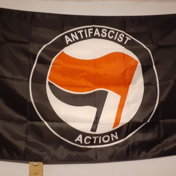 Antifascist Action Flag Banner (4) 3x5ft Antifa - Etsy