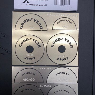 High Quality 1:43 Decals Different Logos Rally Montecarlo Historic ...