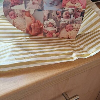 Acrylic Photo Number, Photo Collage, Birthday Gift, Photo Gift, Photo ...