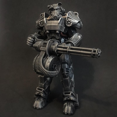 Power Armor T60 Fallout Action Figure - Etsy