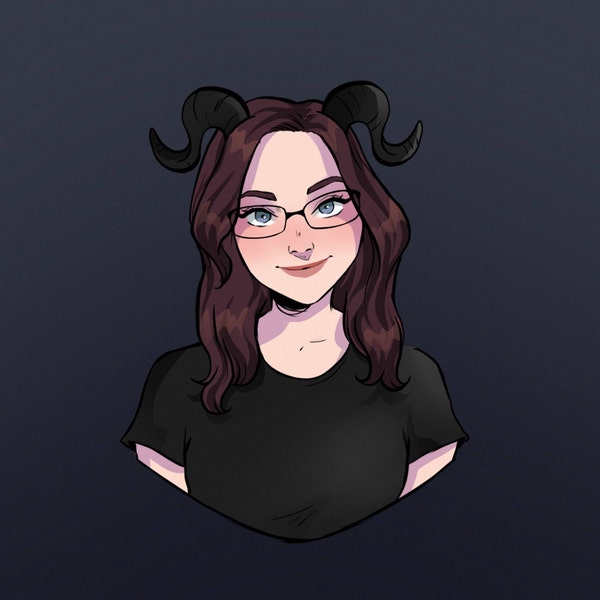 Twitch Profile Picture and Banner - Customized Drawing Portait for Your ...