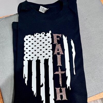 Distressed American Flag SVG Faith SVG Christian SVG - Etsy Canada