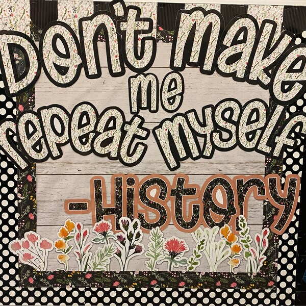 Wildflowers Classroom Decor, A-Z Bulletin Board Letters, Punctuation ...