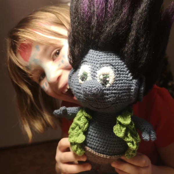 Classic Troll Amigurumi Crochet Pattern - Etsy