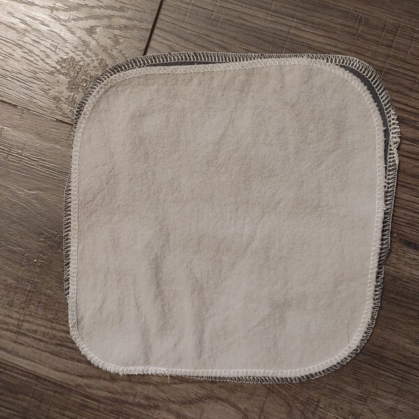 Reusable CLOTH WIPES Set of 30, 8"x8" 100% Cotton • Family Cloth ...