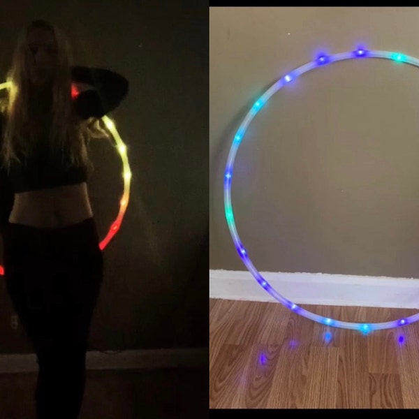 Polypro LED Hula Hoop ~ Euphoria ~ Color Changing Magic - Etsy