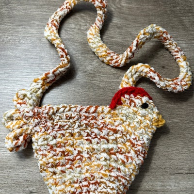 The Crab Bag Pattern Crossbody Purse Crochet Ocean Sebastian - Etsy