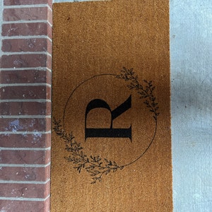 Sign Language, ASL Gift, Personalized Doormat, Custom Door Mat, Last ...