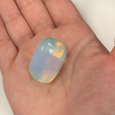 Opalite Tumbled Stone moon Tumbled Stoneopalite Stone - Etsy