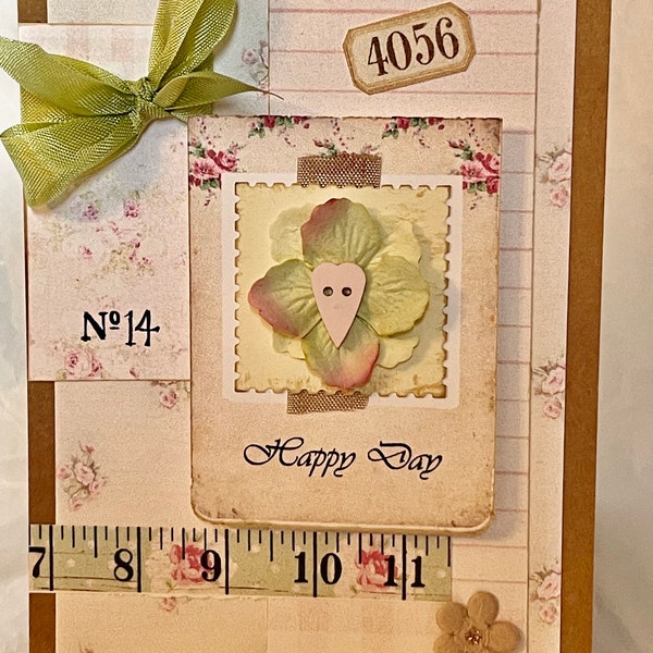 VINTAGE SCRIPT Collage Digital Images -printable Download File- - Etsy