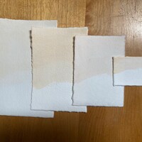 Gold Edge Handmade Paper Stationery, Rose Gold Edge Handmade Paper ...