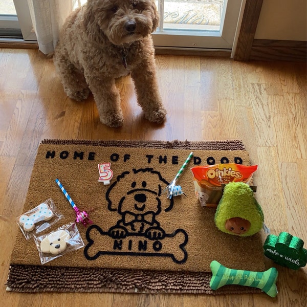Custom Doodle Mat, Doodle Doormat, Goldendoodle Doormat, Labradoodle ...