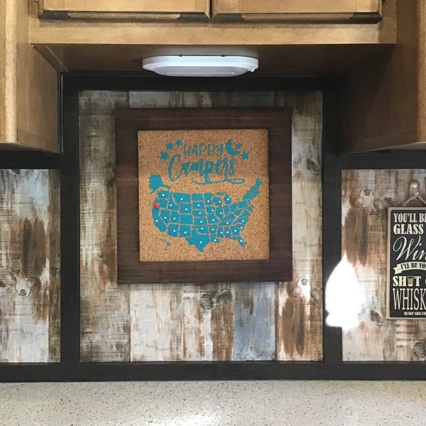 Been There Ran That - 50 States Marathon / Half Marathon Pinnable Cork ...