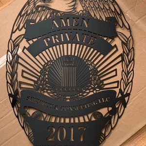 Personalized US Military Flag Metal Sign Gift. Custom American Military ...