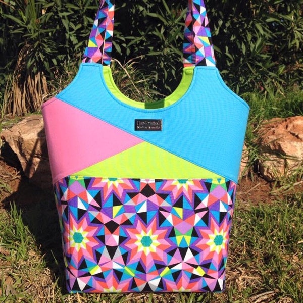 Stand up & Tote Notice Bag Pattern: 3 Sizes, Easy Sew Tote Bag (PDF ...