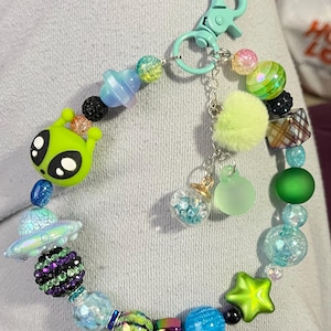 Rainbow Beaded White Canvas Wind Spinner Handmade Porch Decor Twirly ...