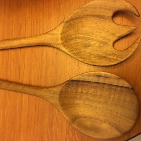 Hand-carved Cooking Walnut Wood Spoon | Functional and Beautiful ...