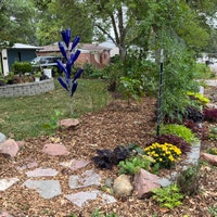 The haint Chaser Glass Bottle Tree by Cubby's - Etsy