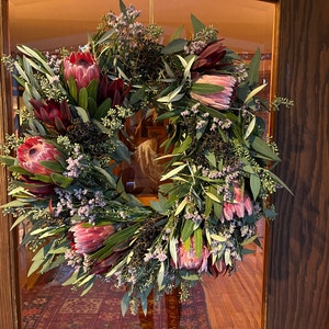 Fresh Seeded Eucalyptus Gunni Garland, Real Greenery Garland ...