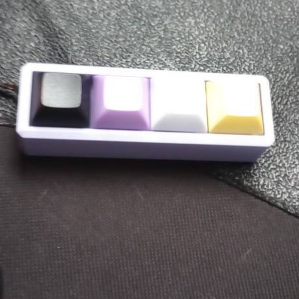 Mechanical Switch Clicky Fidget - Pastel Rainbow Th W/ Strap Keyboard ...