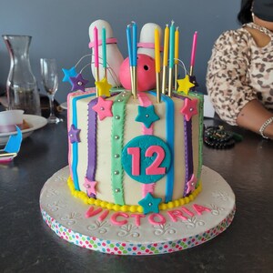 Handmade Edible Fondant RV Camping Cake Topper Set - Etsy