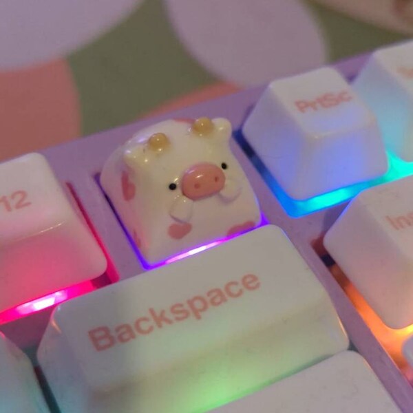 Miffy Artisan Keycap Rabbit Keycap Cute Keycaps Handmade Miffy Charm - Etsy