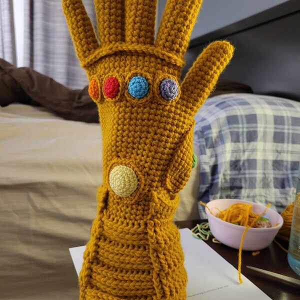 Infinity Gauntlet Crochet Pattern | the Avengers | Amigurumi Pattern ...