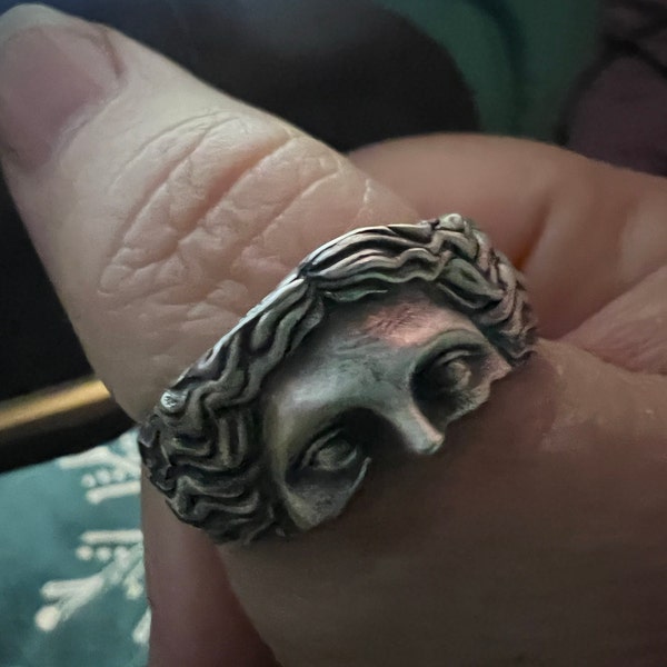 Aphrodite Eyes One of A Kind Ring, Goddess Venus Ring in Roman ...