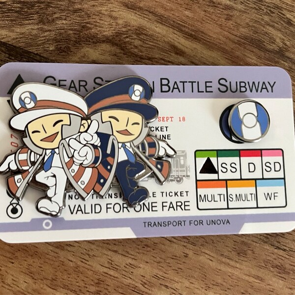 Submas Enamel Pin - Etsy