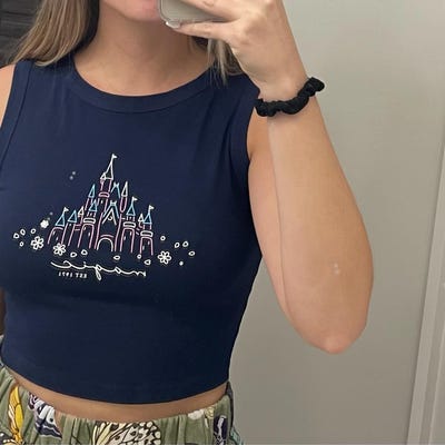 Disney Cars Crop Tank Disney Crop Tank Disney Crop Top Disney Shirt ...