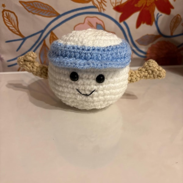 Cute Golf Ball CROCHET PATTERN, PDF English Pattern, Keychain Crochet ...