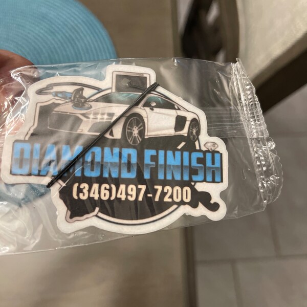 Custom Air Freshener, Custom Car Freshener, Logo Freshener ...
