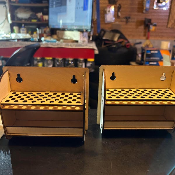 1 Ton Excavator Shovel . Bucket. Dxf Files. Lasercut Bobcat E10. Wacker ...