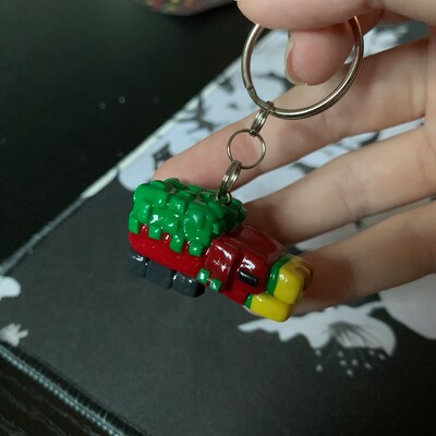 Neon Toadstools: Handcrafted Polymer Clay Desk Friends and Charms ...