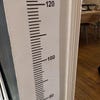 Wall Sticker HEIGHT CHART 7ft Feet and Inches Matt Black Kids Childrens ...