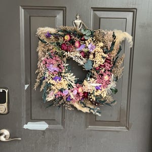 Dried Flowers Wedding Arch,flower Swag Backdrop,pampas Flower Arbor ...