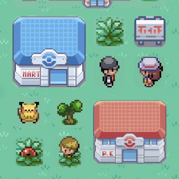 Ios 167 Icons | Pokemon Fire Red Leaf Green iPhone IOS14 App Icons Pack ...