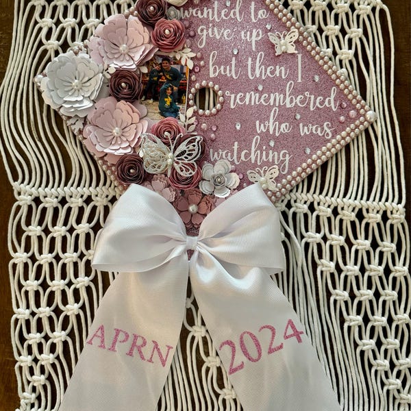 Custom Graduation Cap Topper Personalized Grad Cap - Senior Class of ...