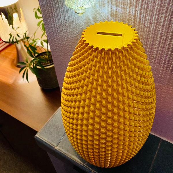 Large Gold Piggy Bank-gold Money Box-pot of Gold-modern Piggy Bank ...