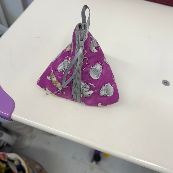 Pyramid Pouch Sewing PATTERN, Zipper Bag Pattern, Coin Purse Pattern ...