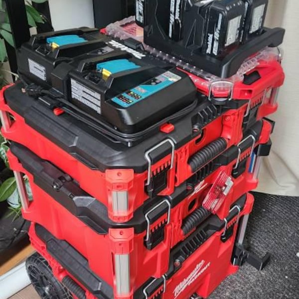 Multi-piece Bundle Wood Worktop Compatible With Milwaukee Packout by ...