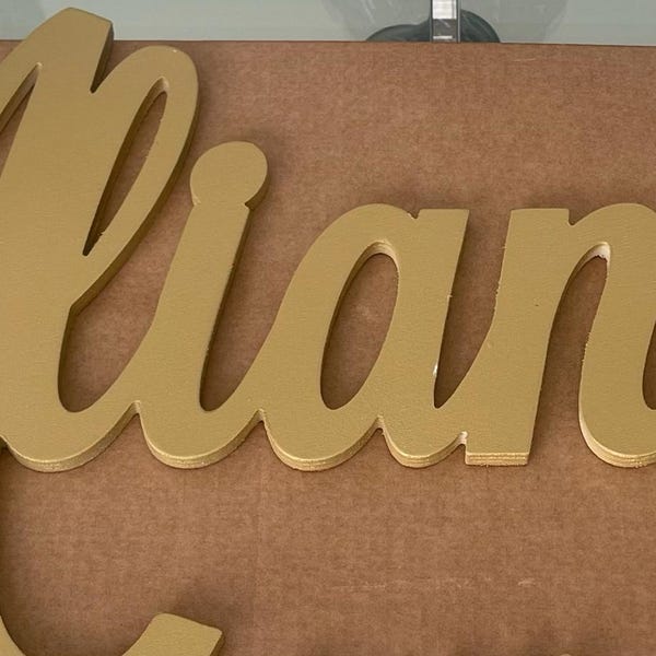 Custom Wood Baby Name Sign | Letter Wall Art | Kids Room Art | Wall Art ...