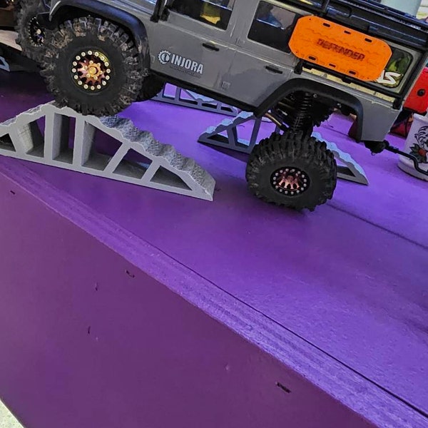 RC 3D Printed Rock Crawler Display - TRX4M & SCX24 Upgrade for 1/18 and ...