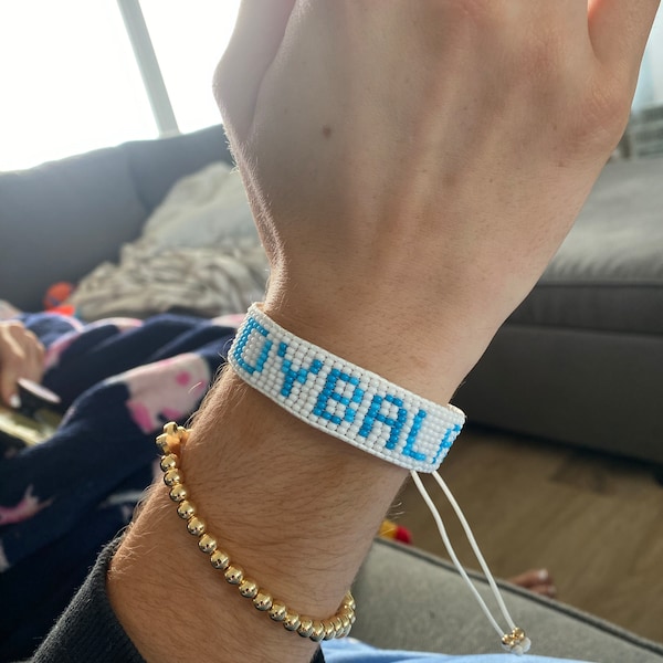 Lionel Messi Bracelet, Soccer Bracelet, Inter Miami, Gift for Him, Give ...