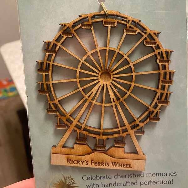Personalized Ferris Wheel Ornament - Ferris Wheel Ornaments - Ferris ...