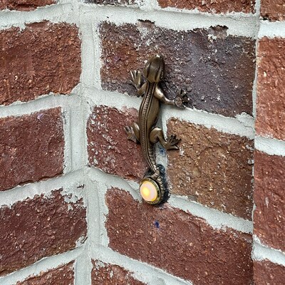 Frog Doorbell in Bronze - Etsy
