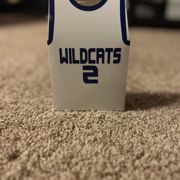 Basketball Jersey Box Template: SVG, Cricut, Silhouette Cut Files - Etsy