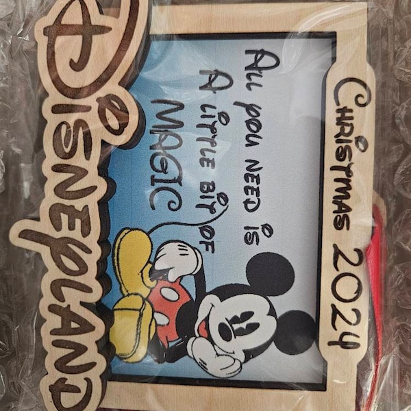 Disneyland Sign Photo Frame Magnet - Etsy