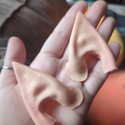 Any Skintone, Sprite Elf Ears: Handmade, Latex Ear Tips. Great for ...
